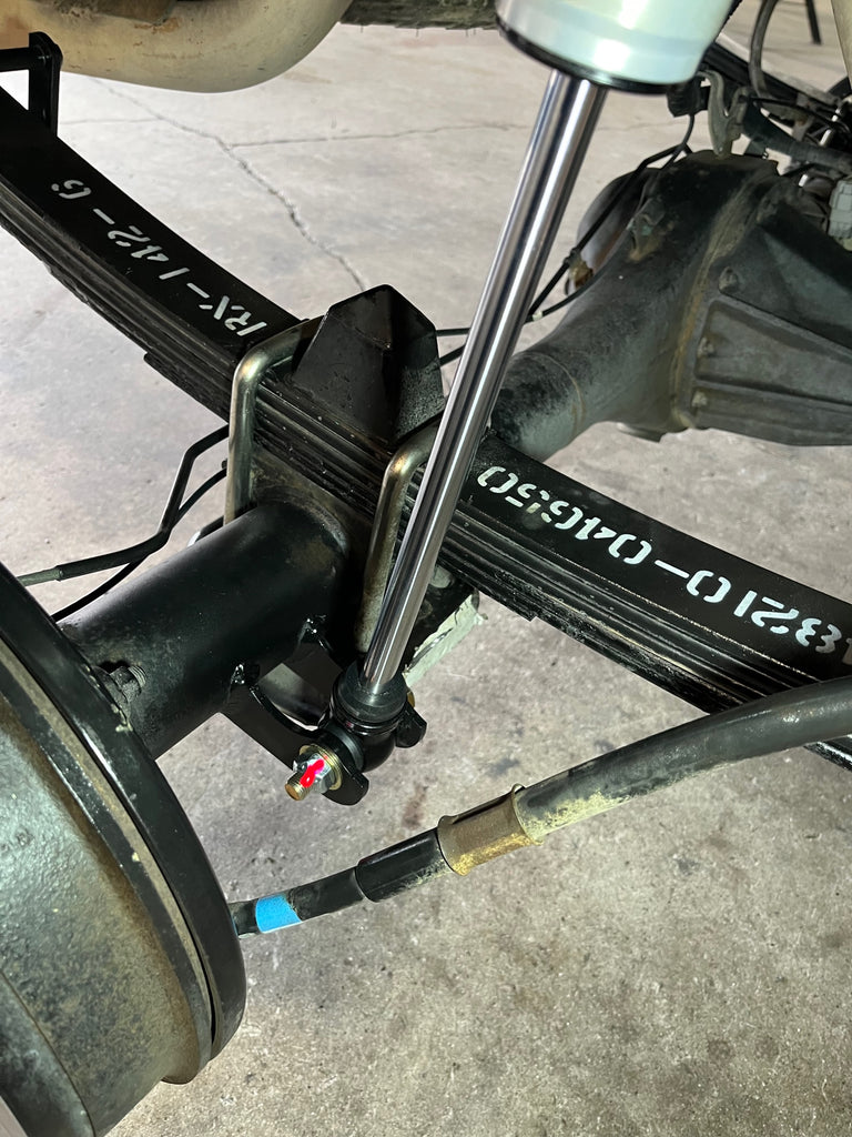 Toyota Tacoma spring over Shock Relocation Kit – JD Fabrication