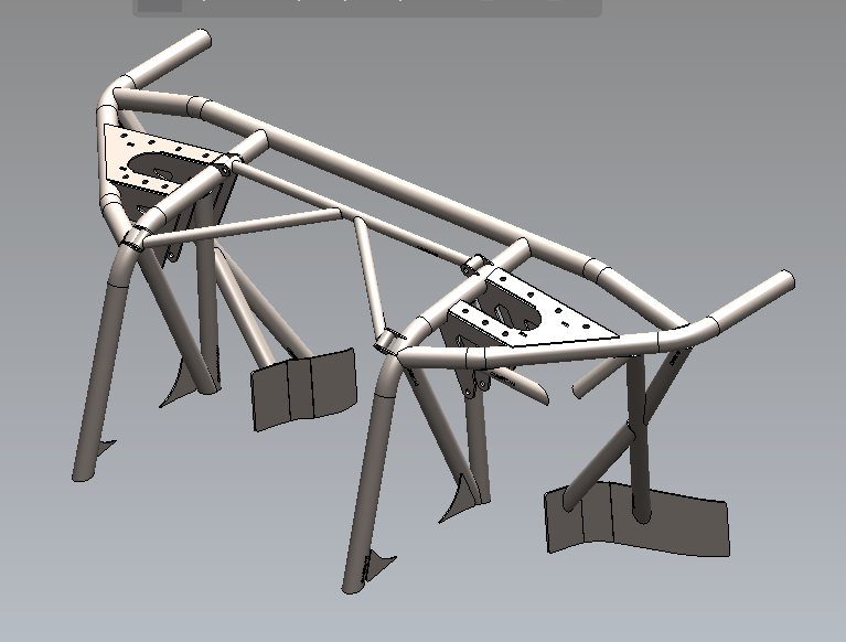 Chevy 1500 99 to 06 4x4 engine cage – JD Fabrication