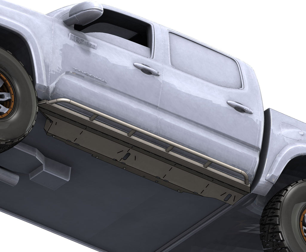 Tacoma 05-23 rock sliders – JD Fabrication