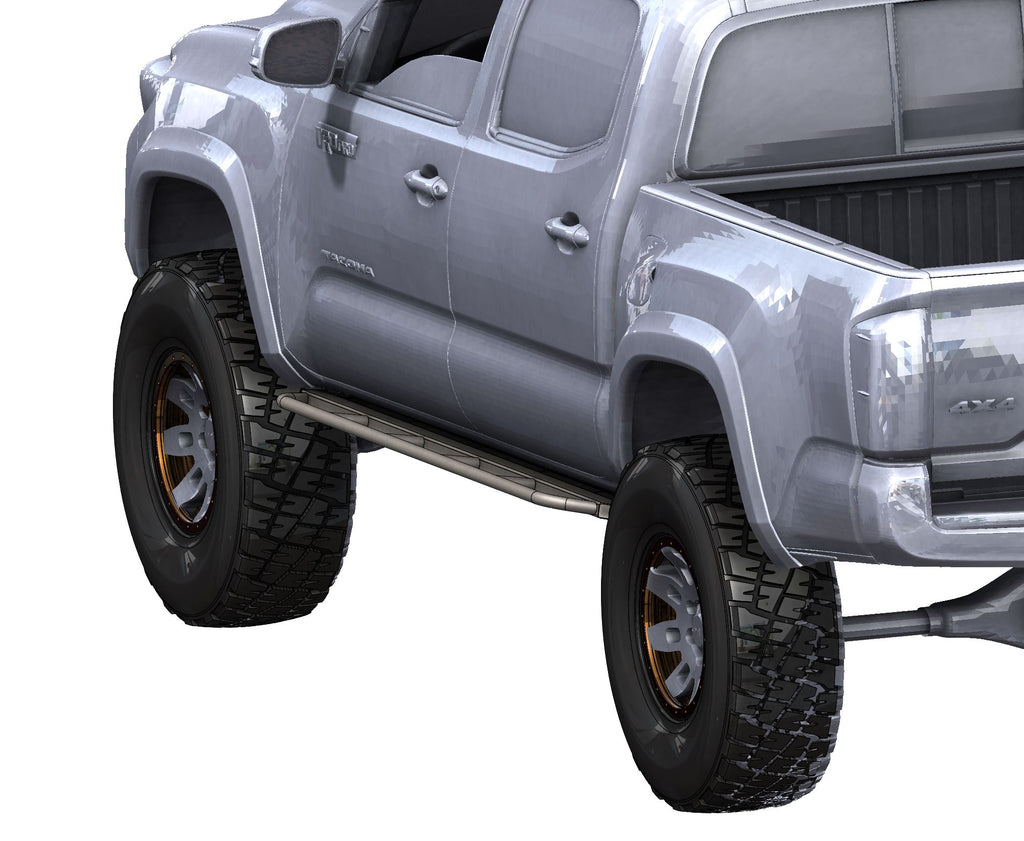 Tacoma 05-23 rock sliders – JD Fabrication